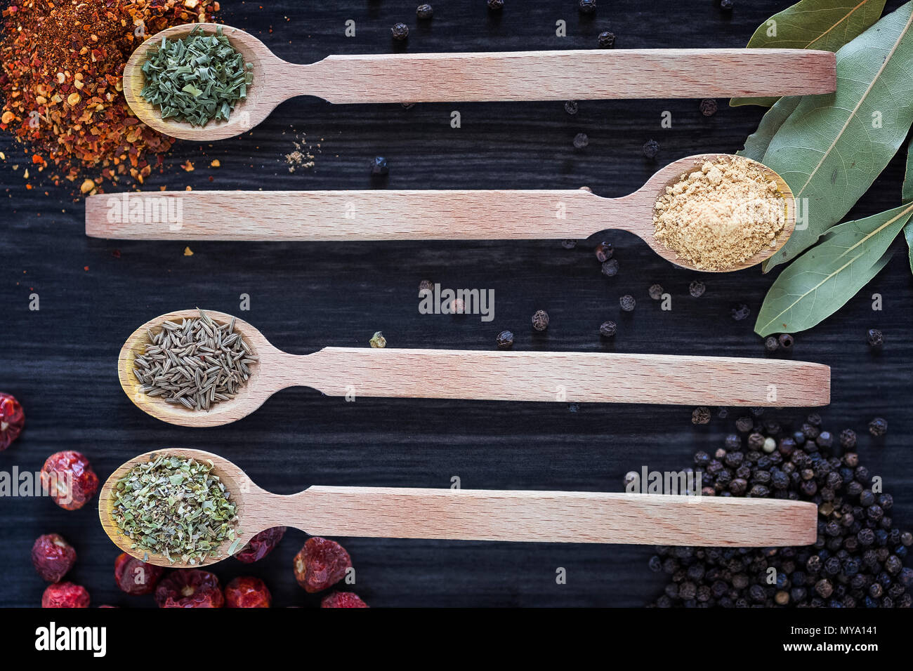 Spice four pepper hi-res stock photography and images - Alamy