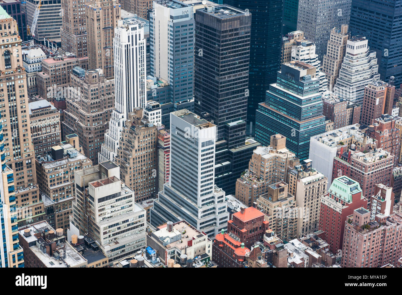 City Street View From Above