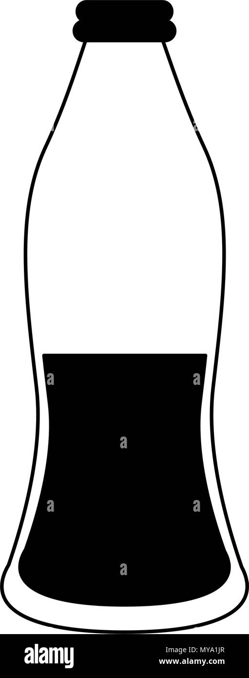 Full cream milk bottle Black and White Stock Photos & Images - Alamy