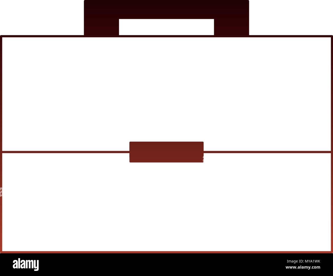 Business briefcase symbol red lines Stock Vector Image & Art - Alamy