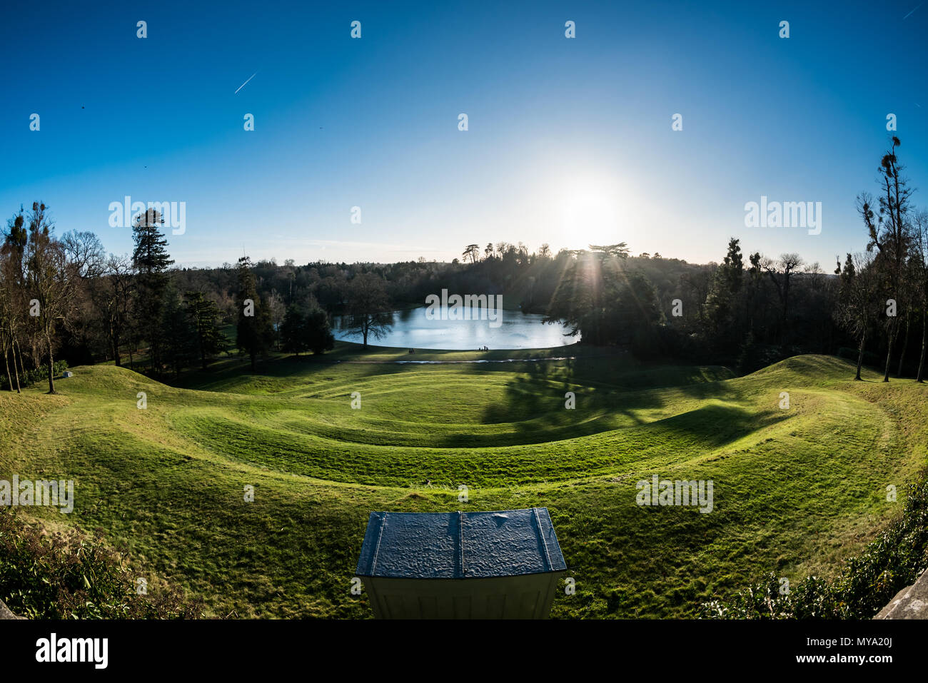Turfed amphitheatre hi-res stock photography and images - Alamy