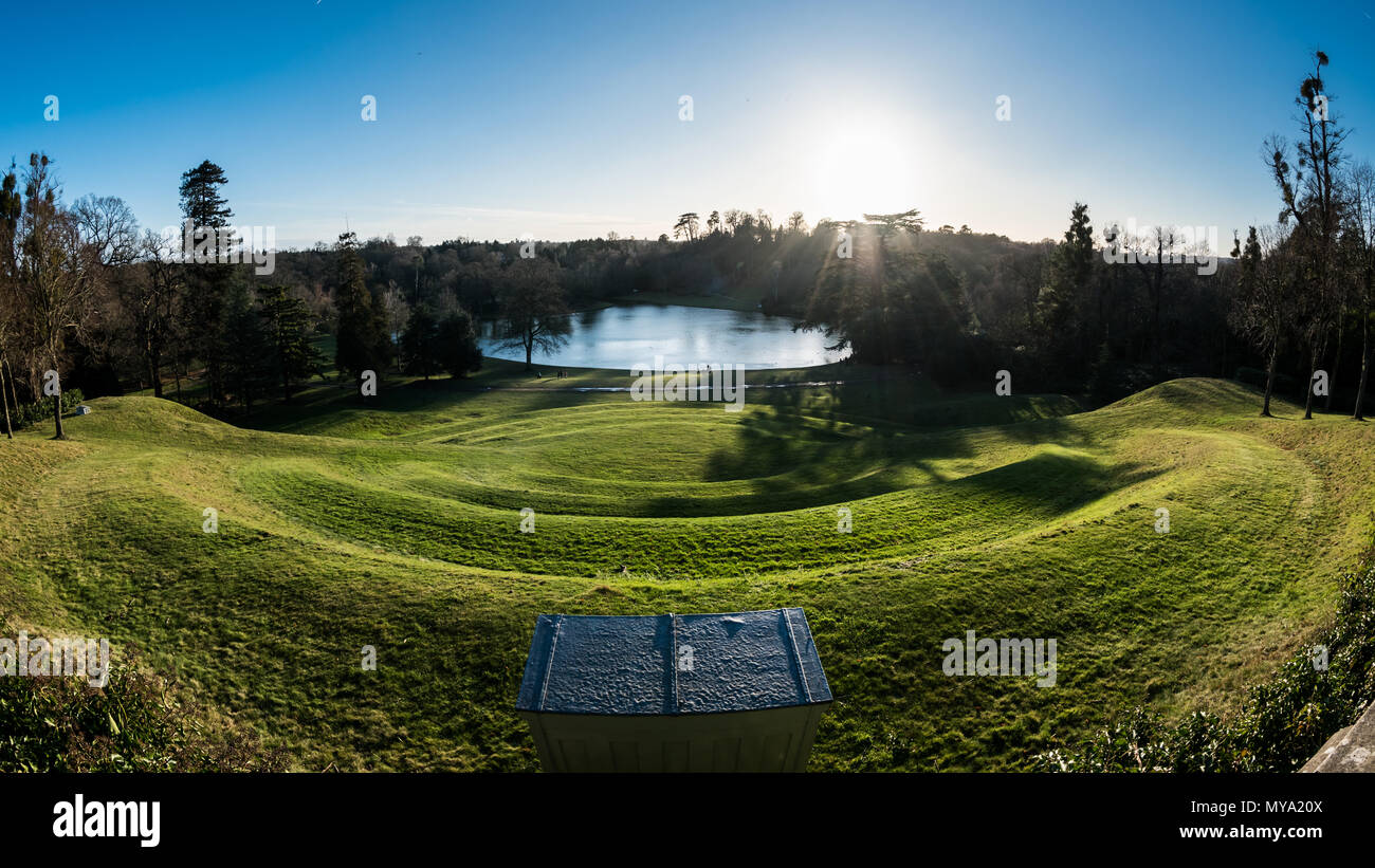 Claremont Landscape Gardens, Surrey Stock Photo - Alamy