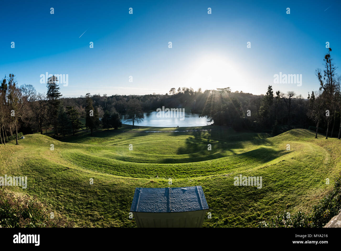 Claremont Landscape Gardens, Surrey Stock Photo - Alamy