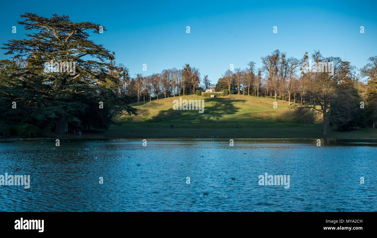 Claremont Landscape Gardens, Surrey Stock Photo - Alamy