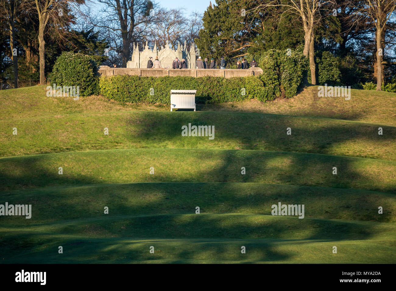 The belvedere tower at claremont hi-res stock photography and images ...