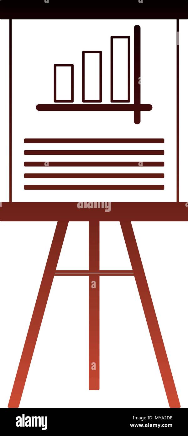 Statistics on whiteboard red lines Stock Vector Image & Art - Alamy