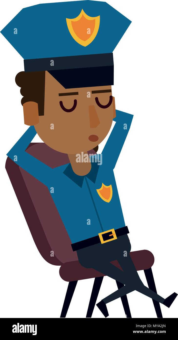 Cute police officer cartoon Stock Vector Image & Art - Alamy