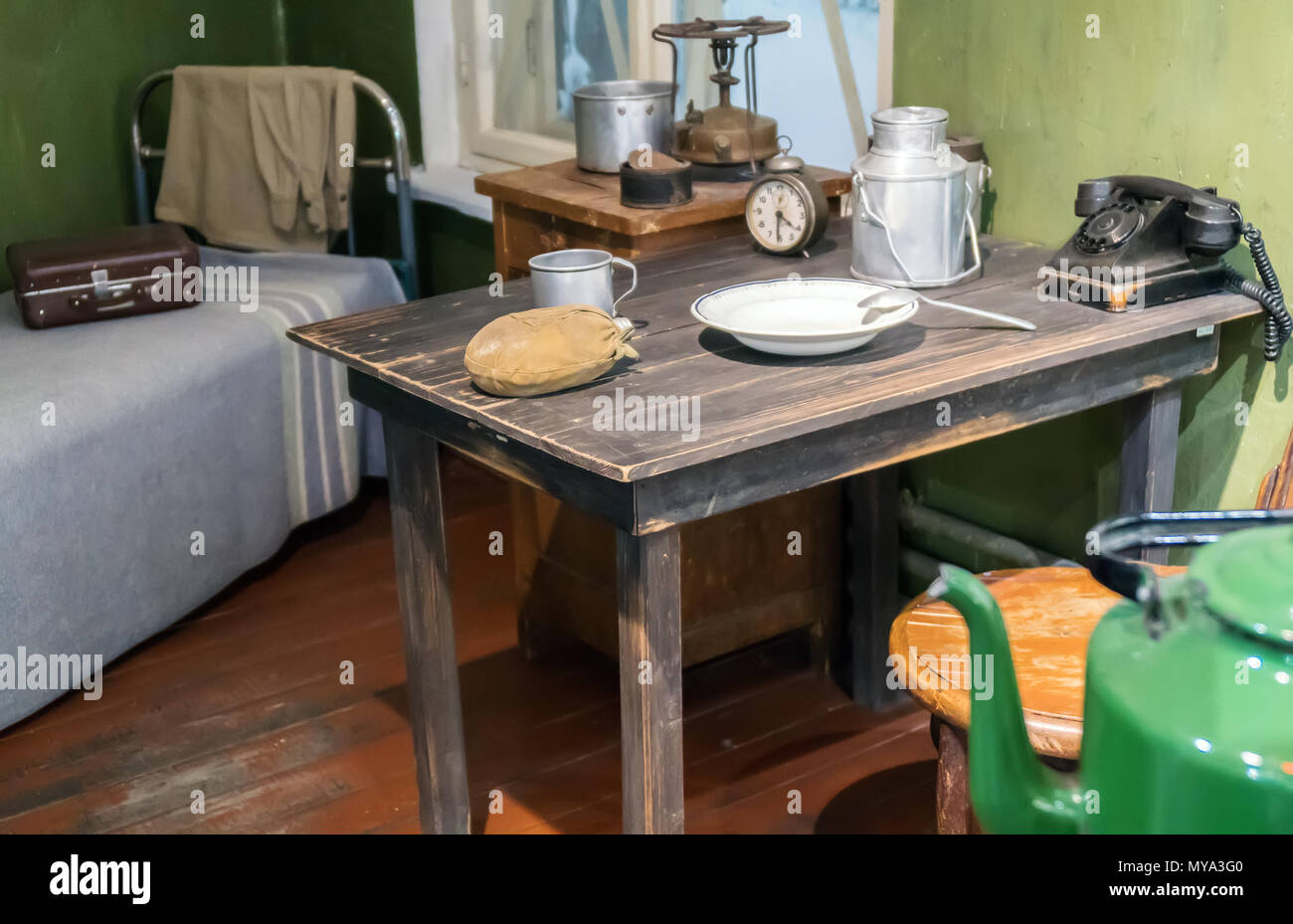 Soviet communal apartment during the Second World War in the Soviet ...