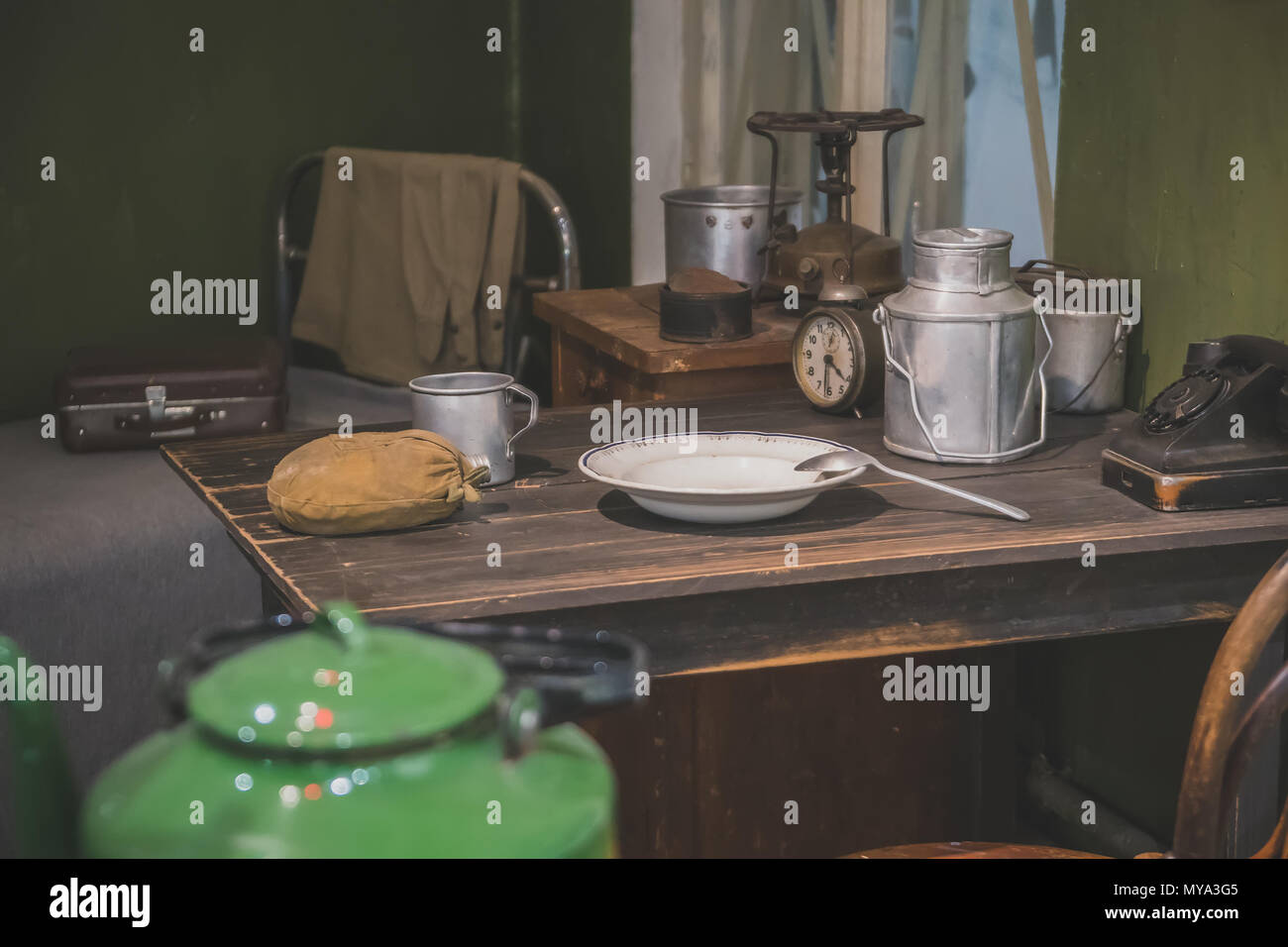 Soviet communal apartment during the Second World War in the Soviet ...