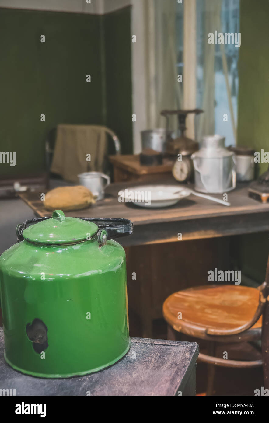 Soviet communal apartment during the Second World War in the Soviet ...
