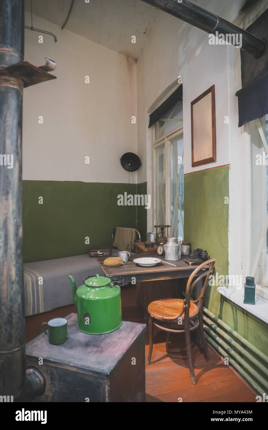 Soviet communal apartment during the Second World War in the Soviet ...