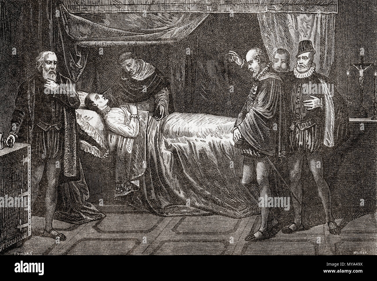 The death of Carlos, Prince of Asturias in 1568. Carlos, Prince of ...