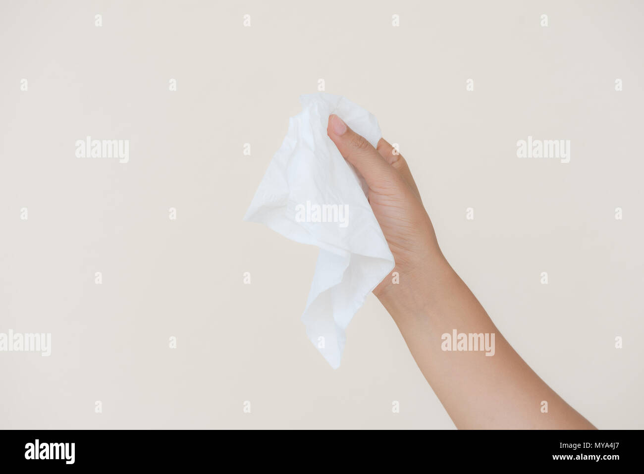 Toilet paper woman hand hi-res stock photography and images - Alamy