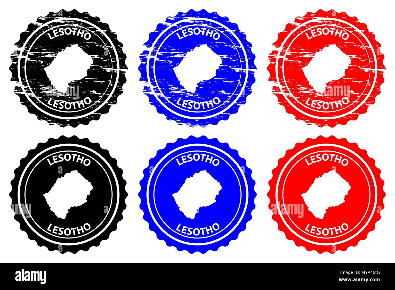 Lesotho passport Stock Vector Images - Alamy