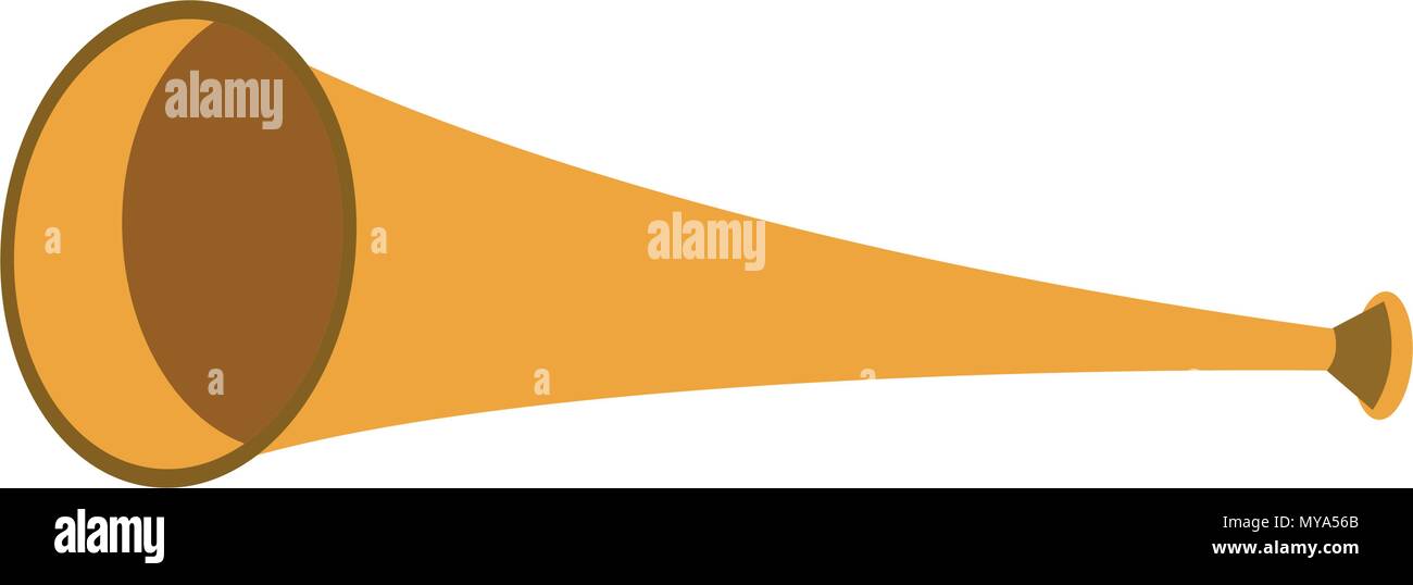 Fan horn isolated Stock Vector Image & Art - Alamy