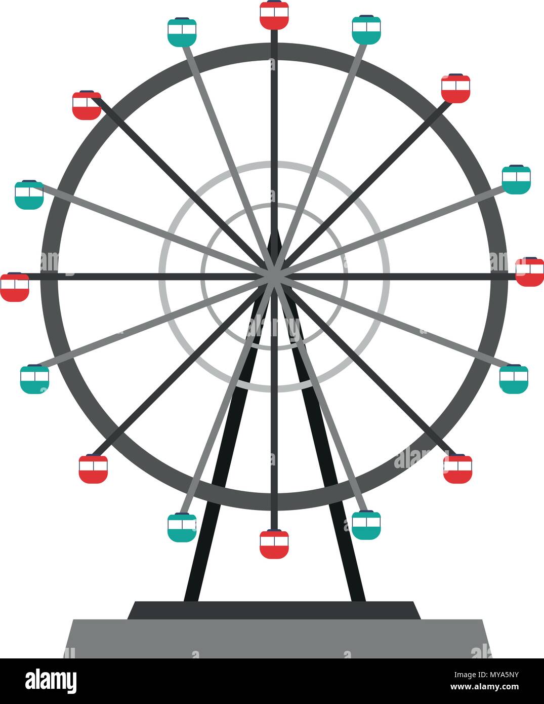 Festival wheel isolated Stock Vector Image & Art - Alamy