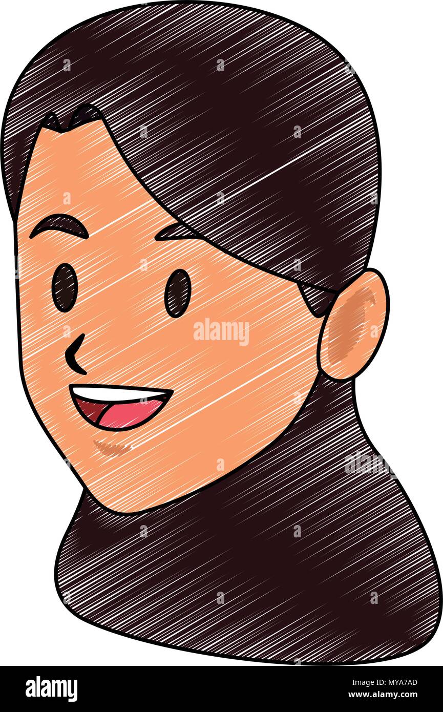 Young woman face scribble Stock Vector Image & Art - Alamy