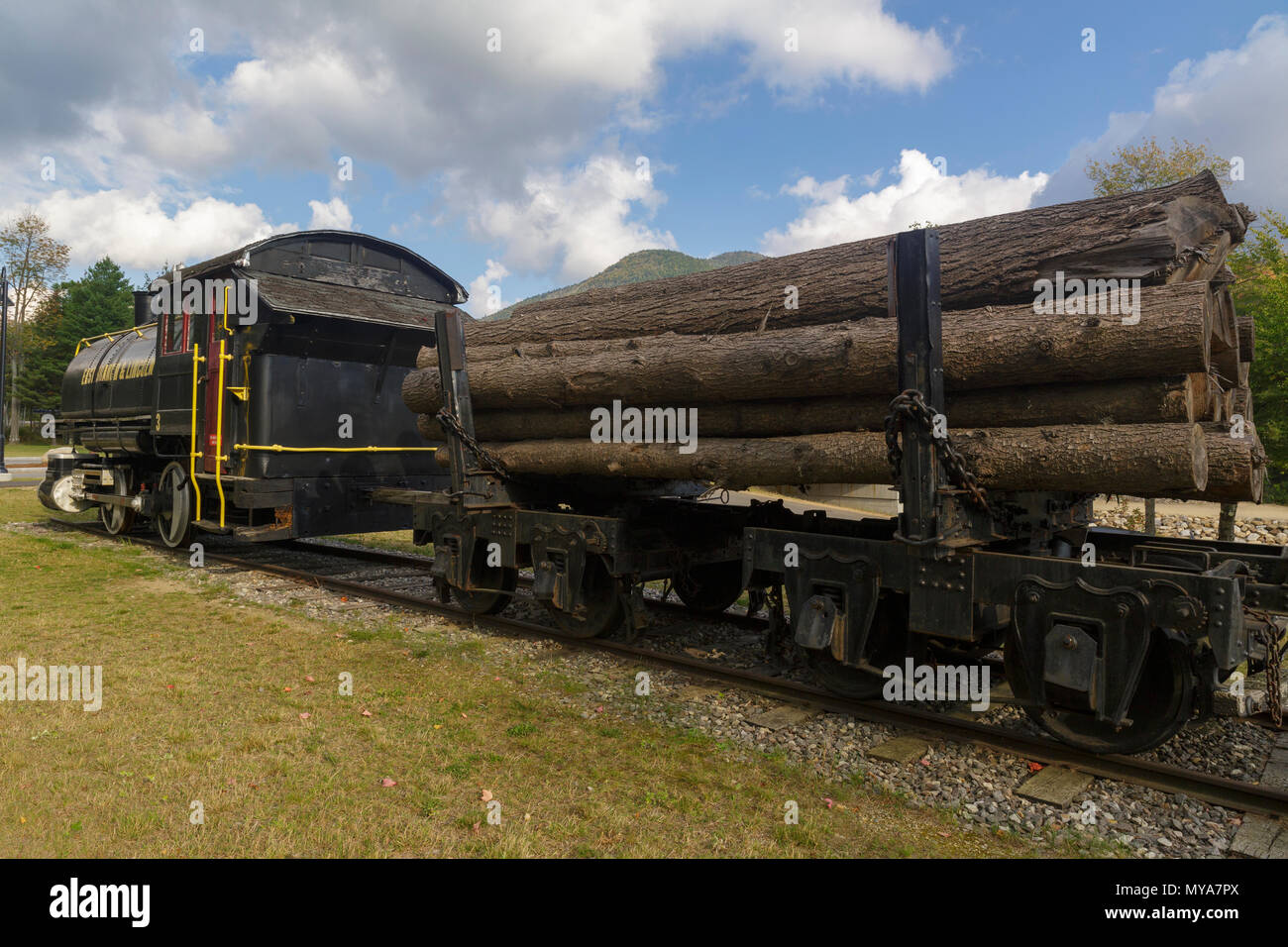 Logging railroads hi-res stock photography and images - Alamy