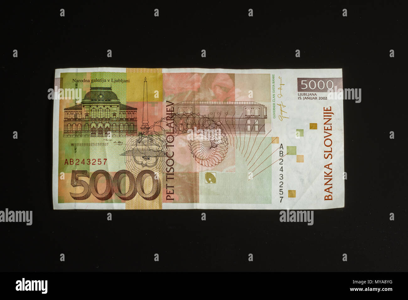 5000 bill hi-res stock photography and images - Alamy