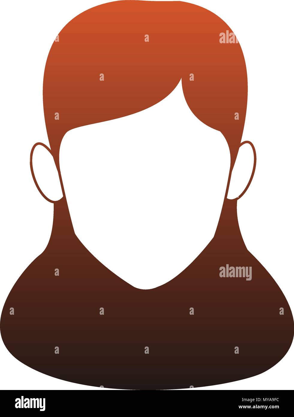 Faceless model Stock Vector Images - Alamy