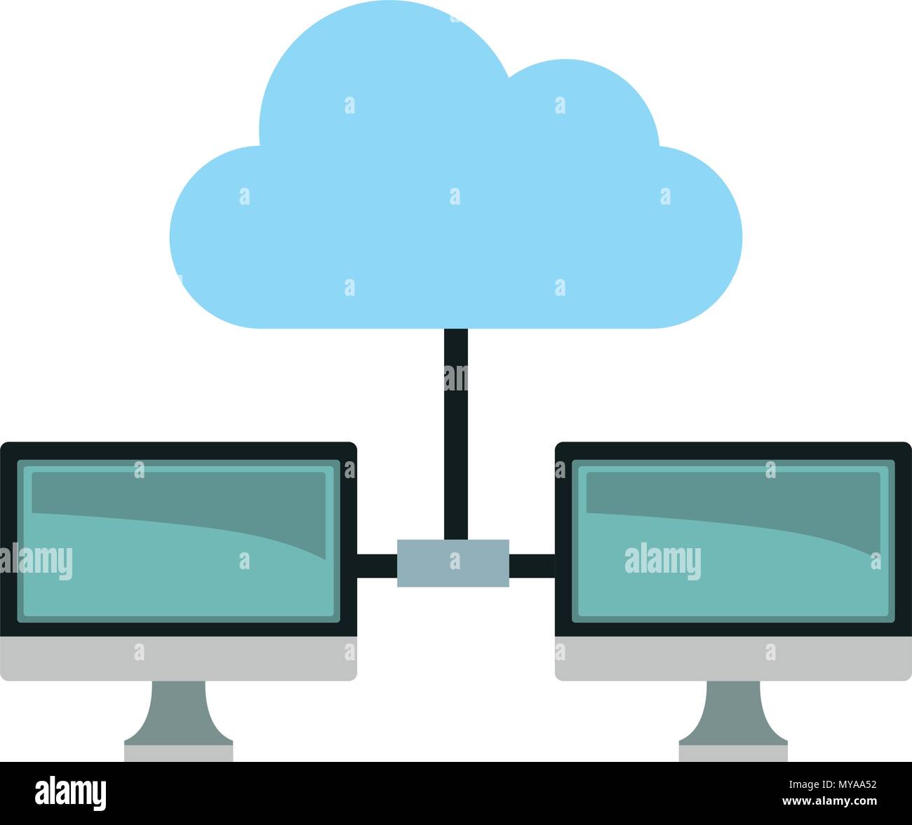Mainframe Computers Stock Vector Images - Alamy