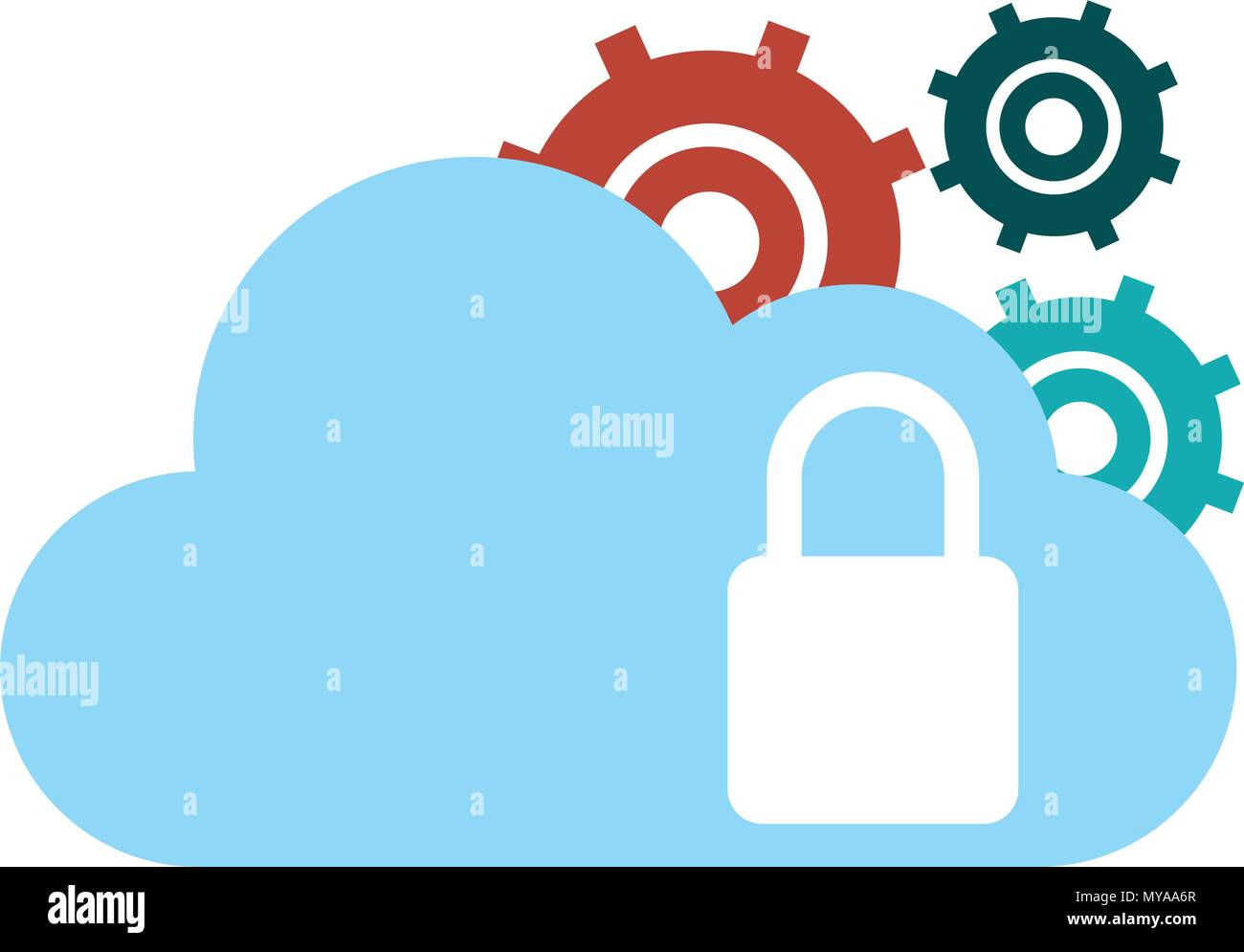 Cloud computing symbol Stock Vector Image & Art - Alamy