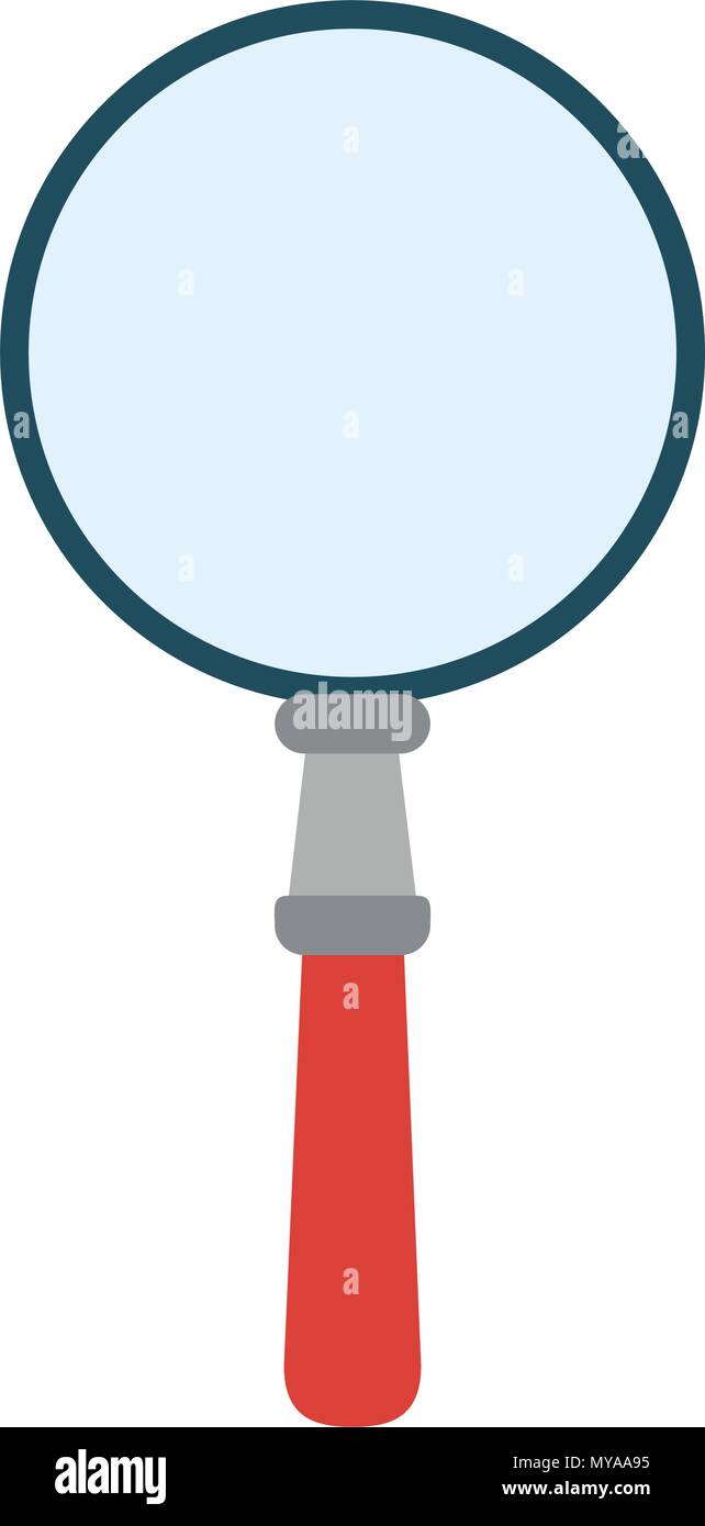 Magnifying glass symbol Stock Vector Image & Art - Alamy