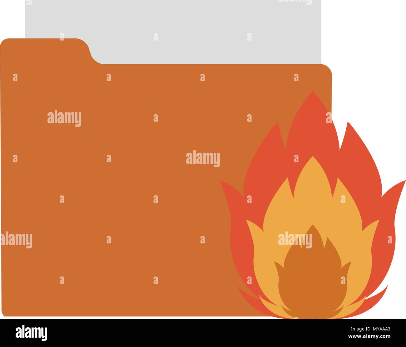 Hot folder Stock Vector Images - Alamy