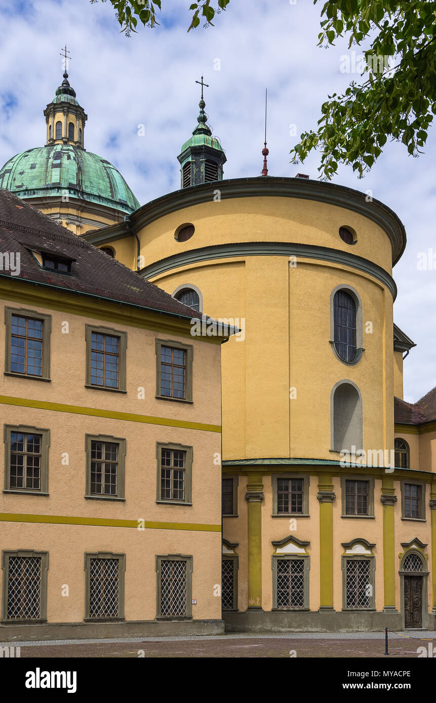 Basilica of St. Martin, Weingarten, Baden-Wurttemberg, Germany Stock ...