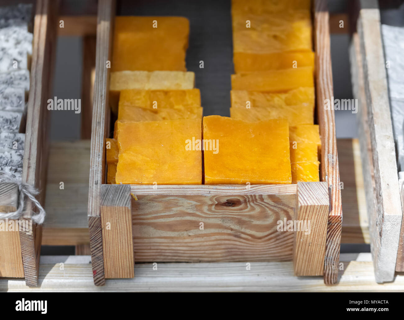 Handmade soap block hi-res stock photography and images - Alamy