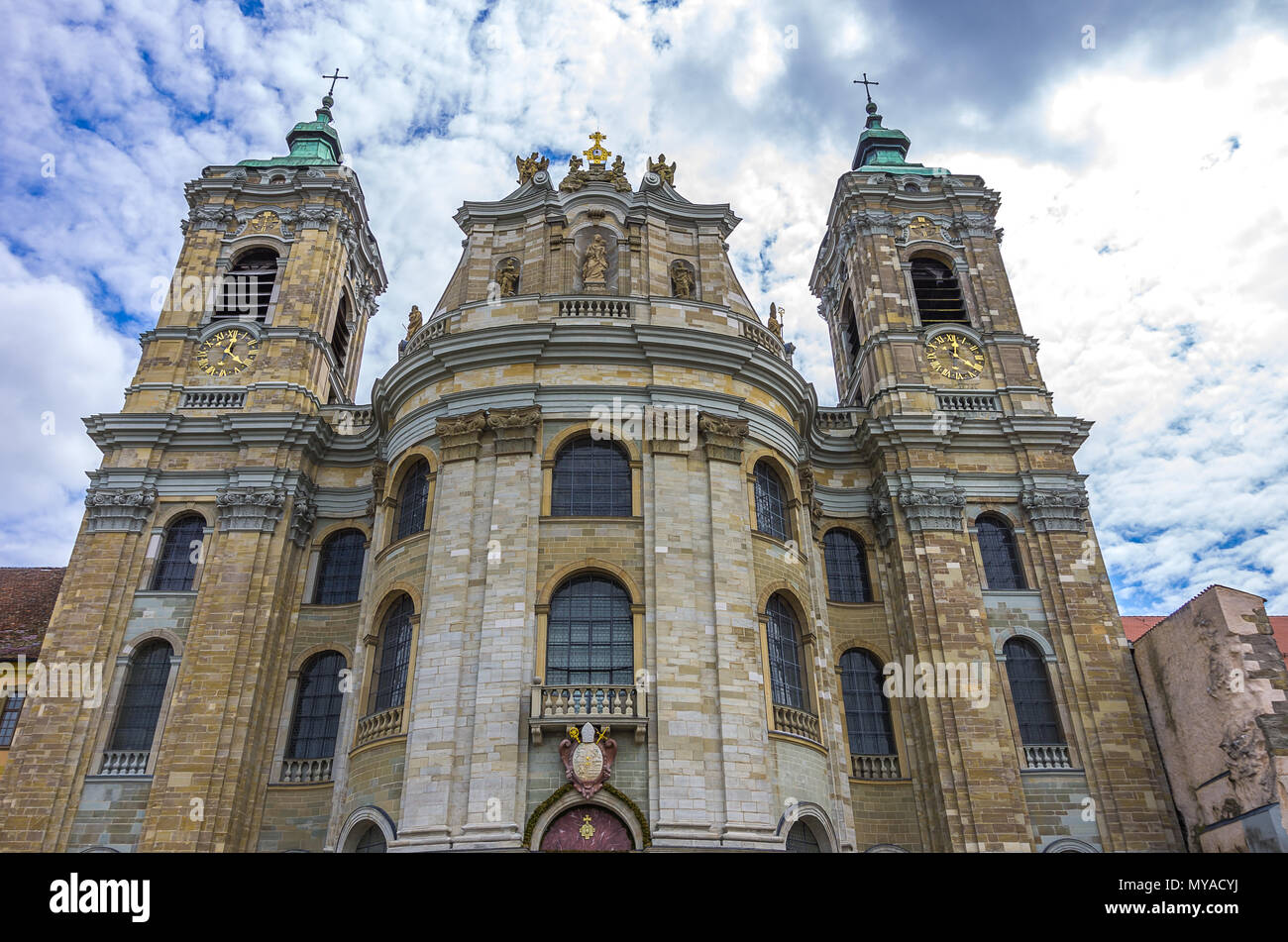 Basilica of St. Martin, Weingarten, Baden-Wurttemberg, Germany Stock ...