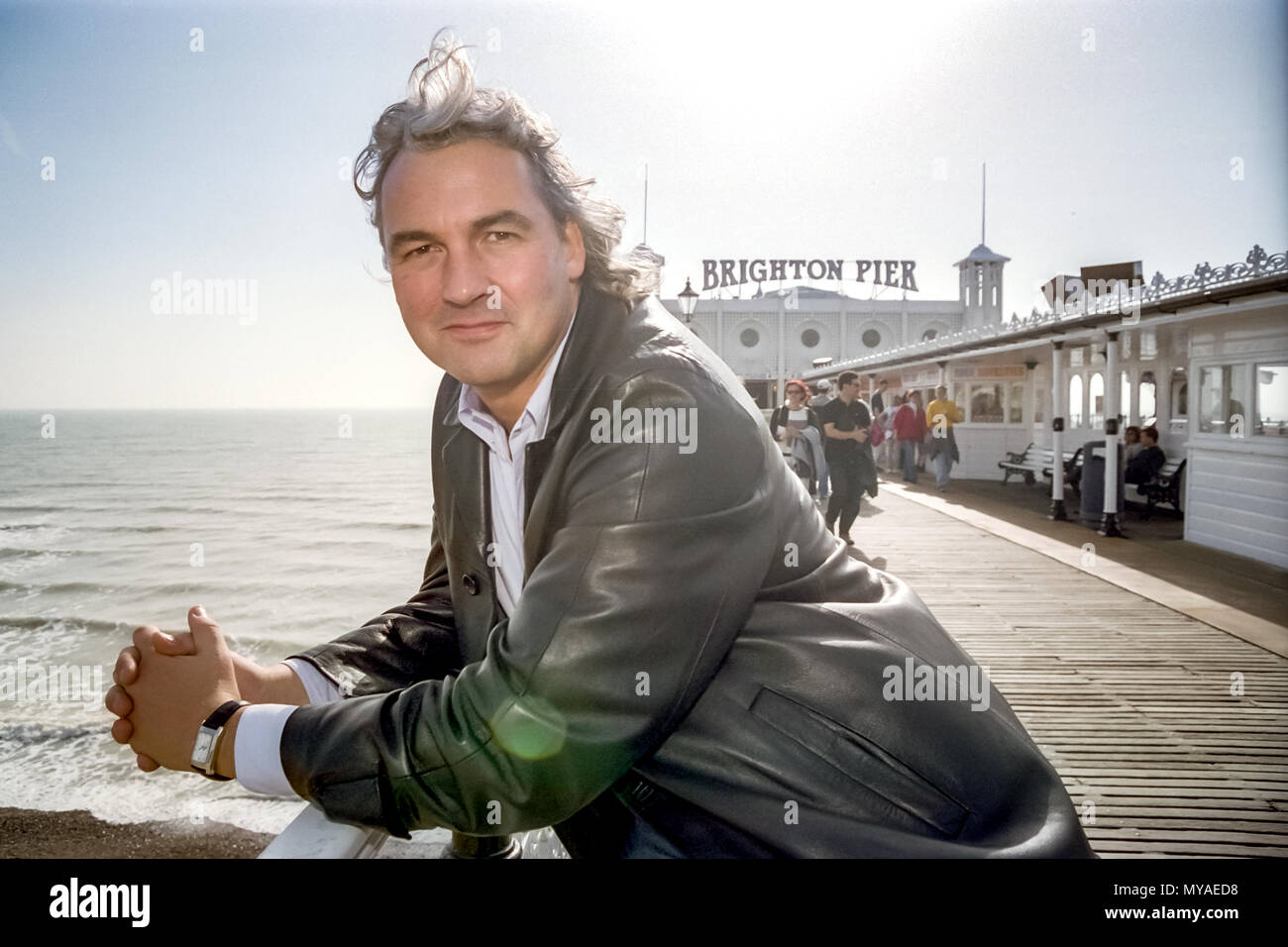 Hotelier Robin Hutson in Brighton Stock Photo - Alamy