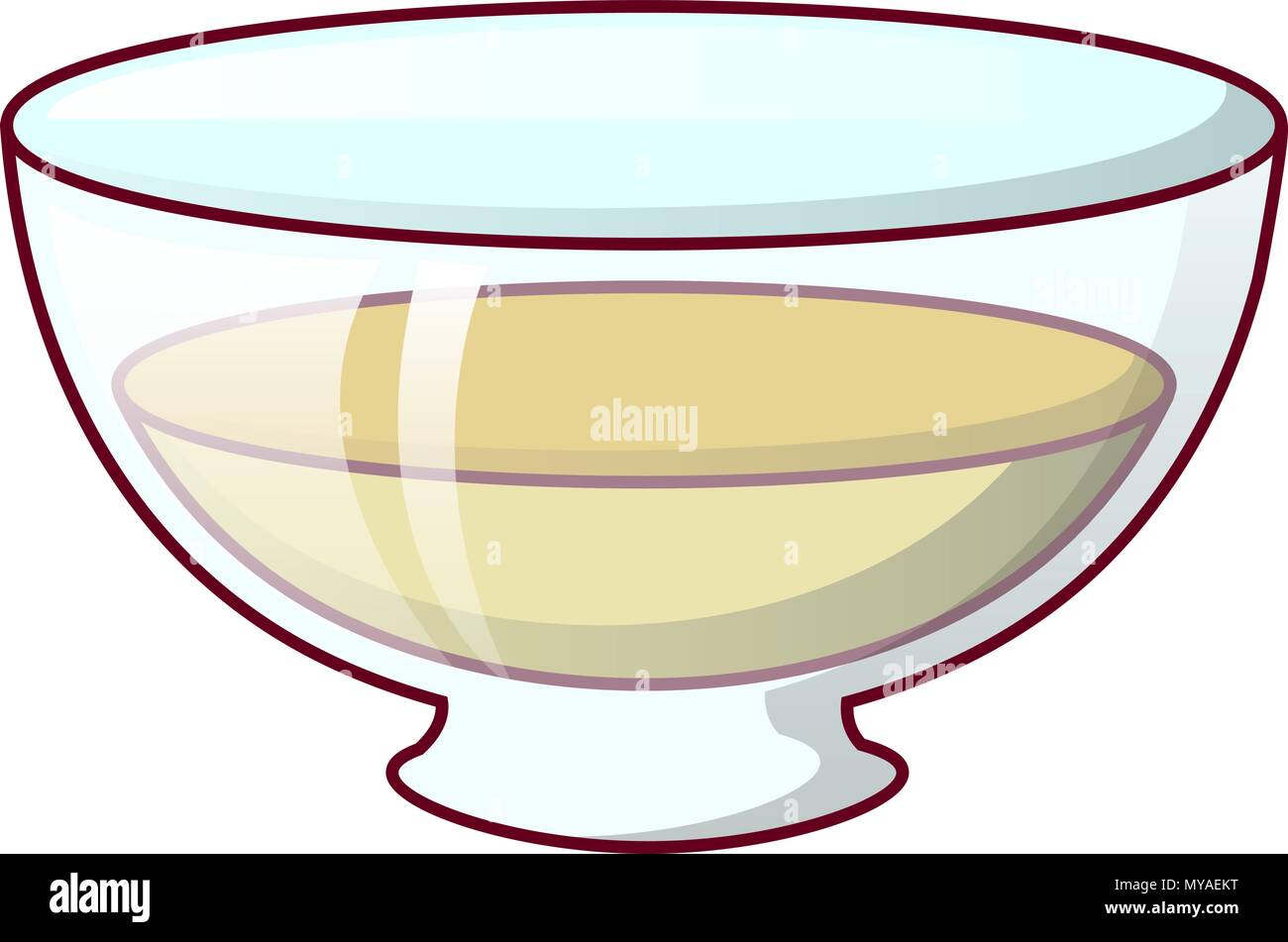 Pancake jam in plate Stock Vector Images - Alamy