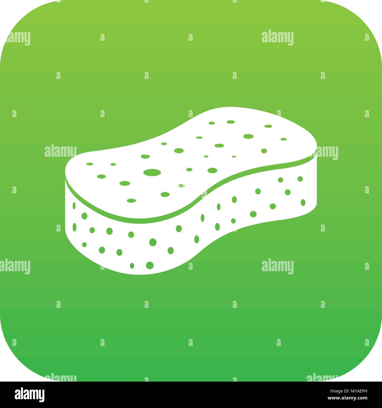 Sponge icon, simple style Stock Vector Image & Art - Alamy