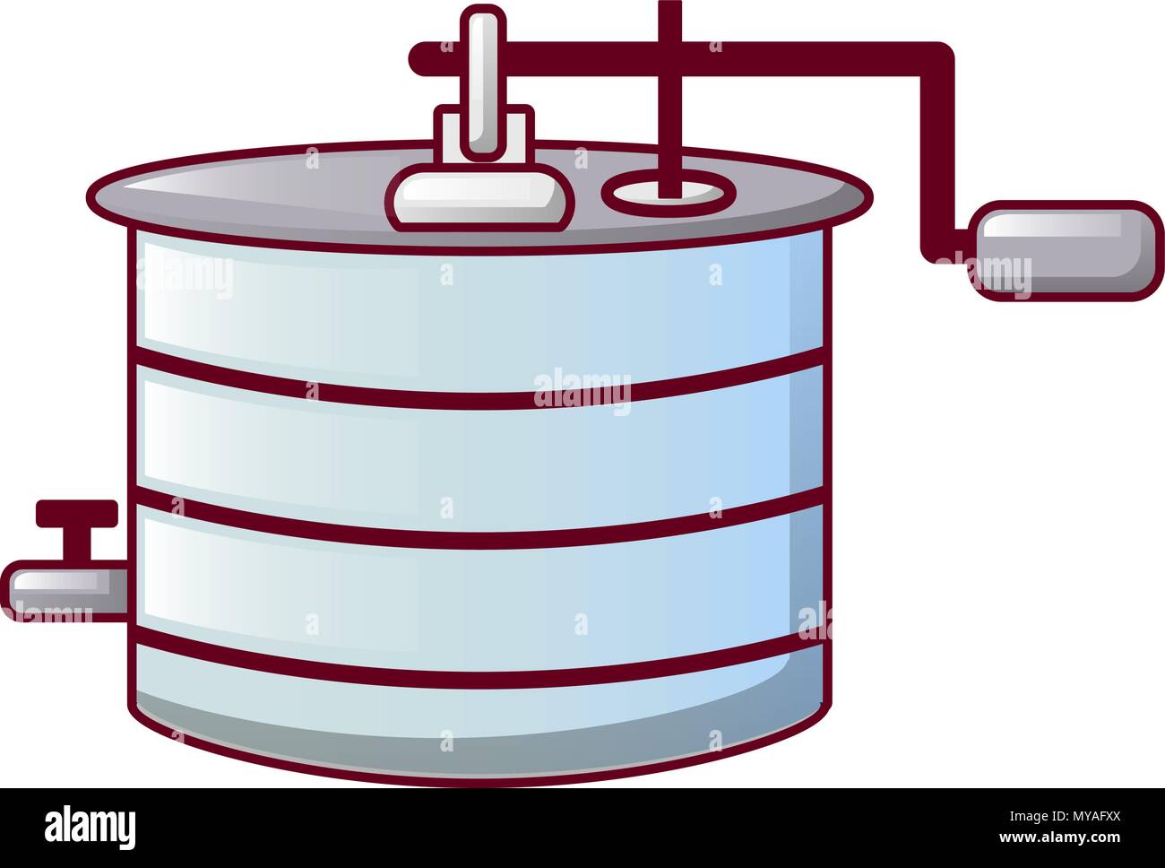 Honey processing icon, cartoon style Stock Vector Image & Art - Alamy