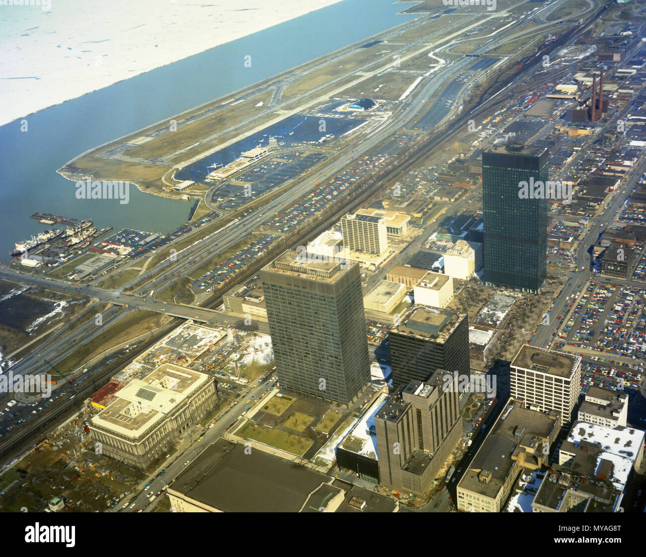 Downtown cleveland ohio 1975 hi-res stock photography and images - Alamy