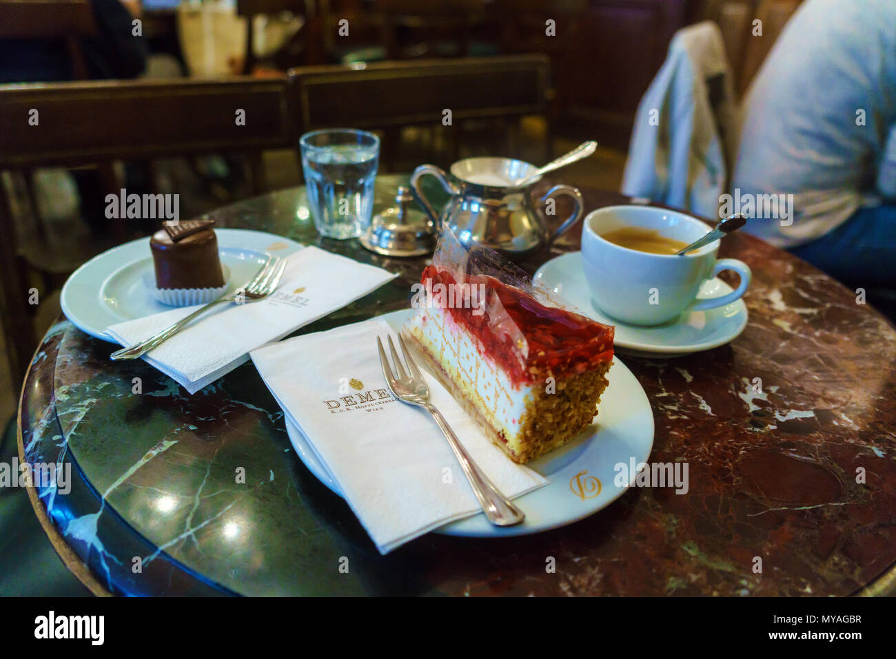 Demel cake shop vienna austria hi-res stock photography and images - Alamy