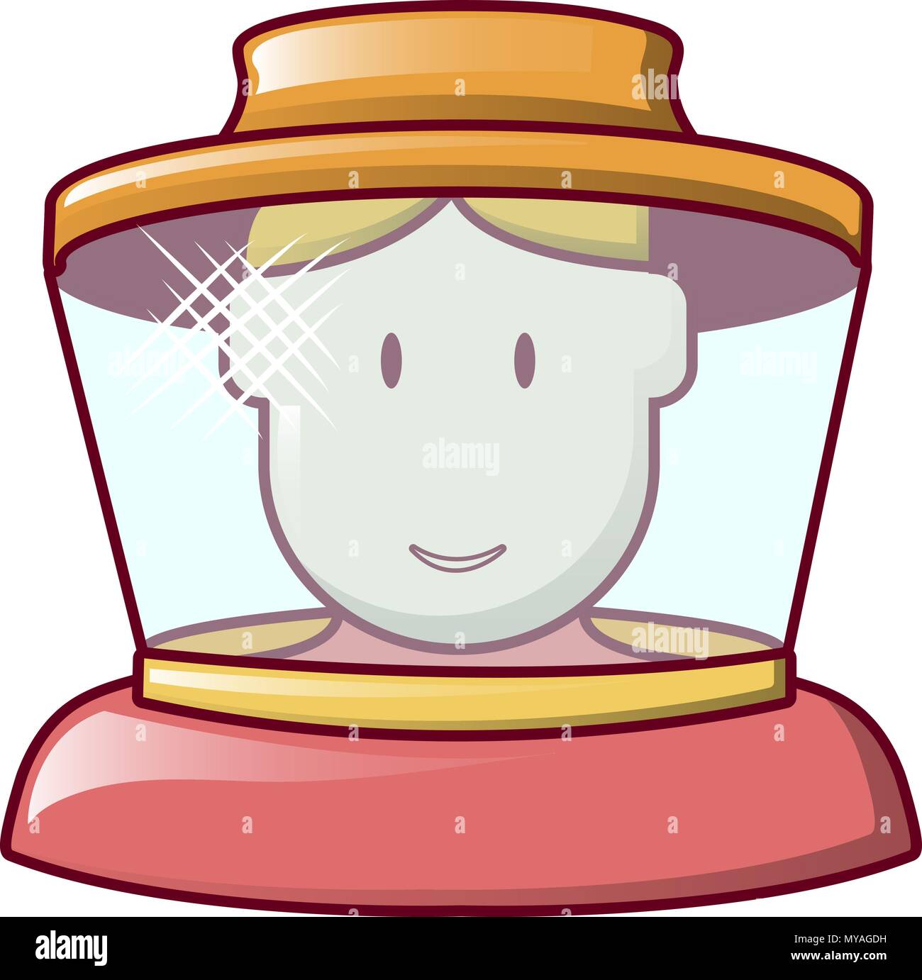 Bee keeper icon, cartoon style Stock Vector Image & Art - Alamy