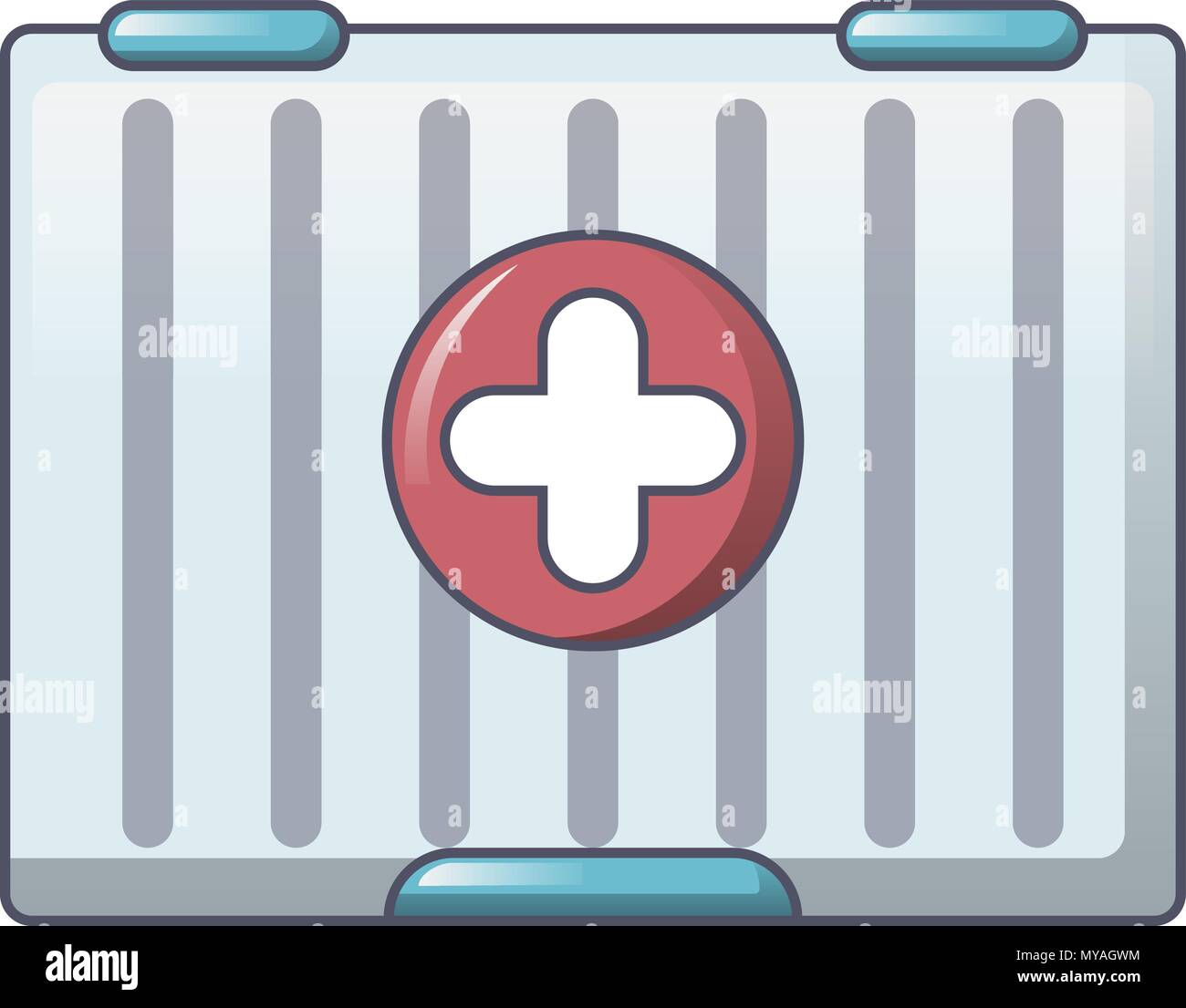 First aid kit icon, cartoon style Stock Vector Image & Art - Alamy