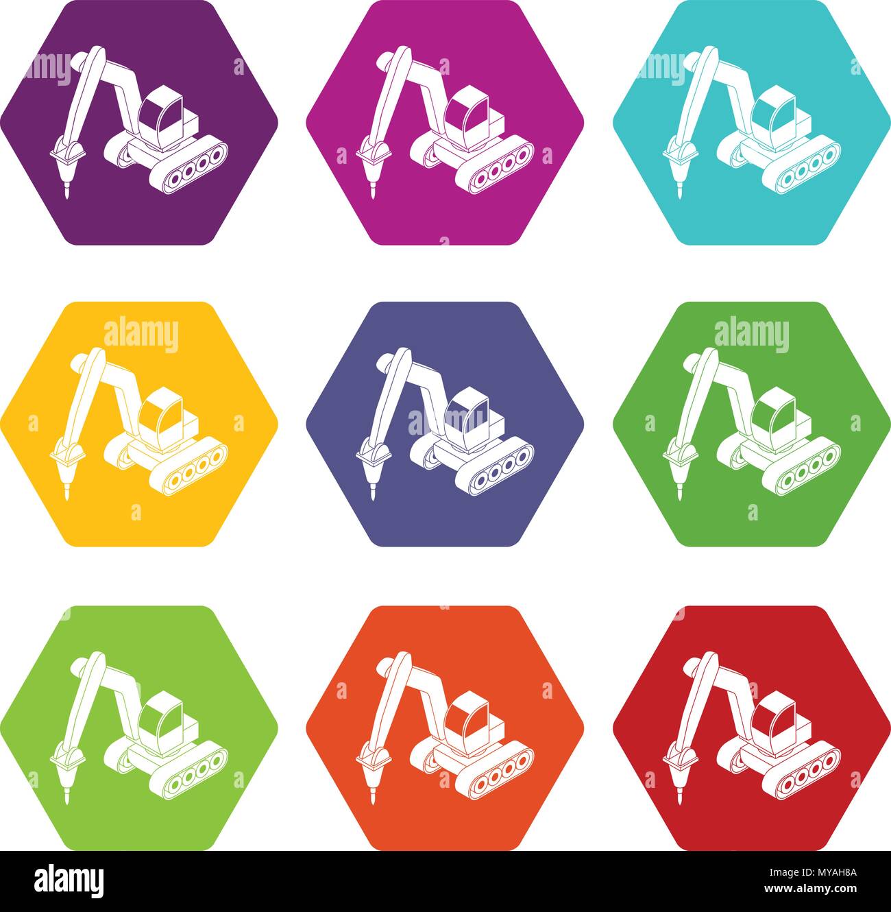 Drilling Core Stock Vector Images - Alamy