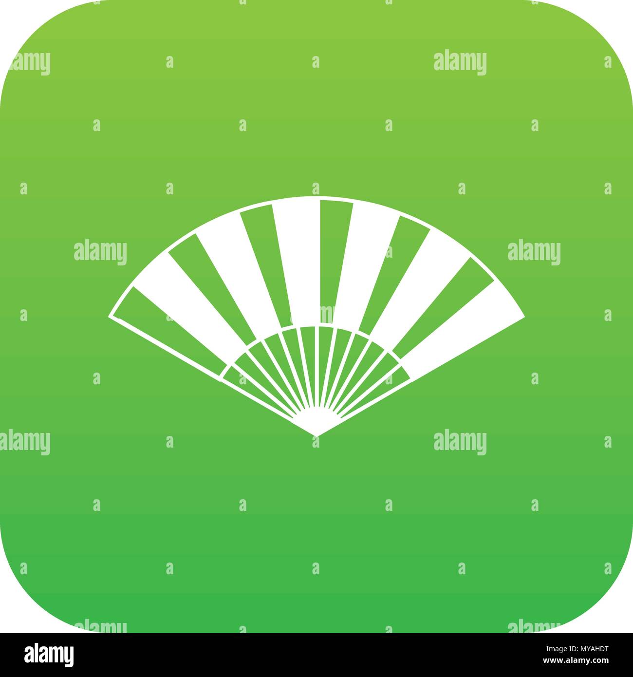 Fan icon digital green Stock Vector Image & Art - Alamy