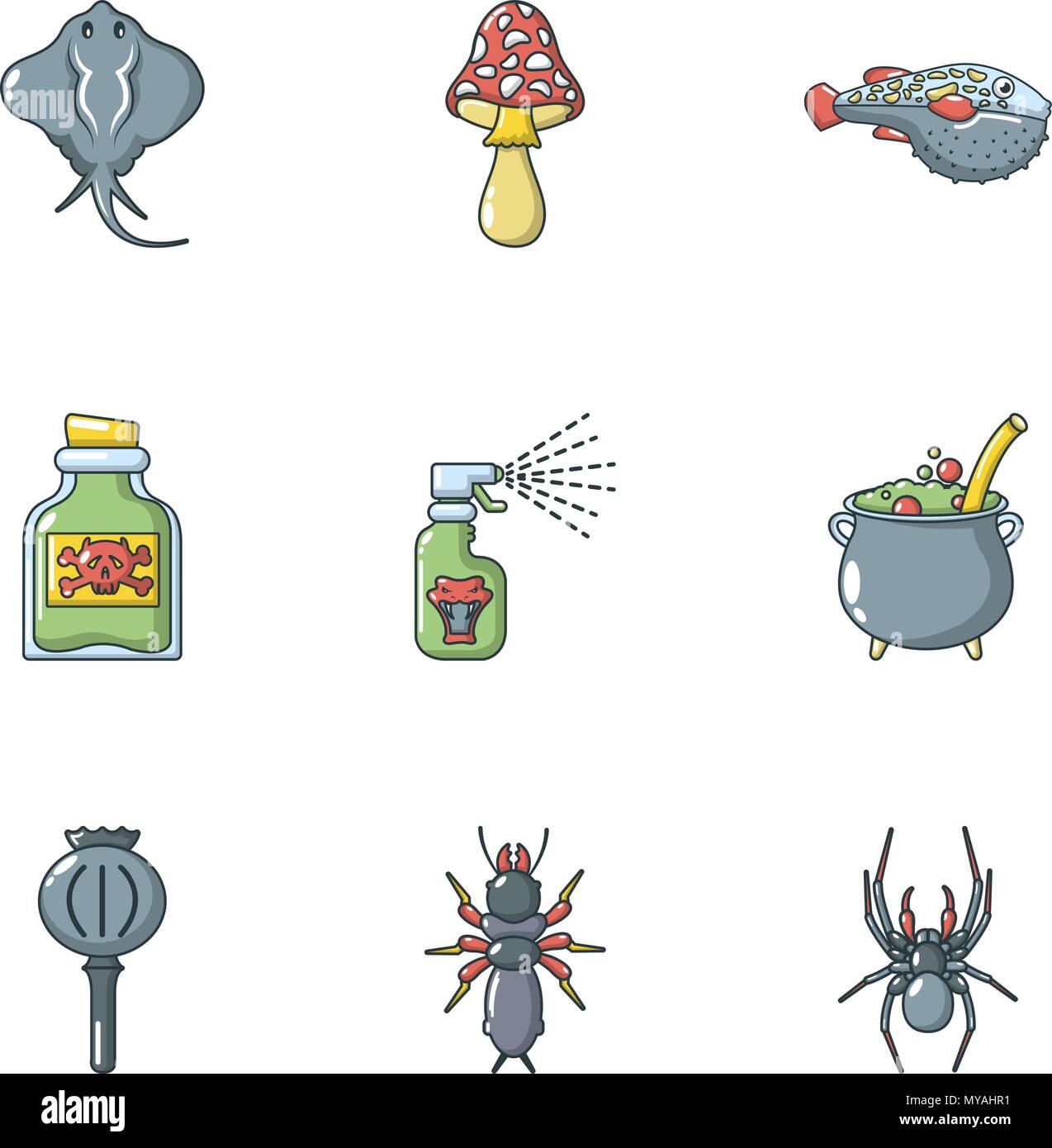 Poison wood tree Stock Vector Images - Alamy