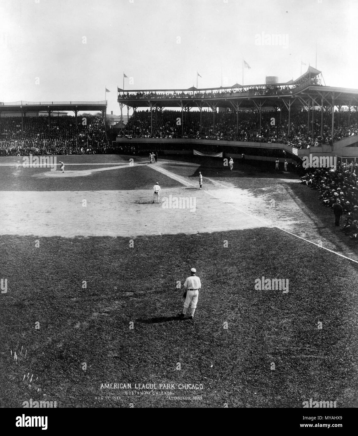 1904 chicago southside ballpark hi-res stock photography and images - Alamy