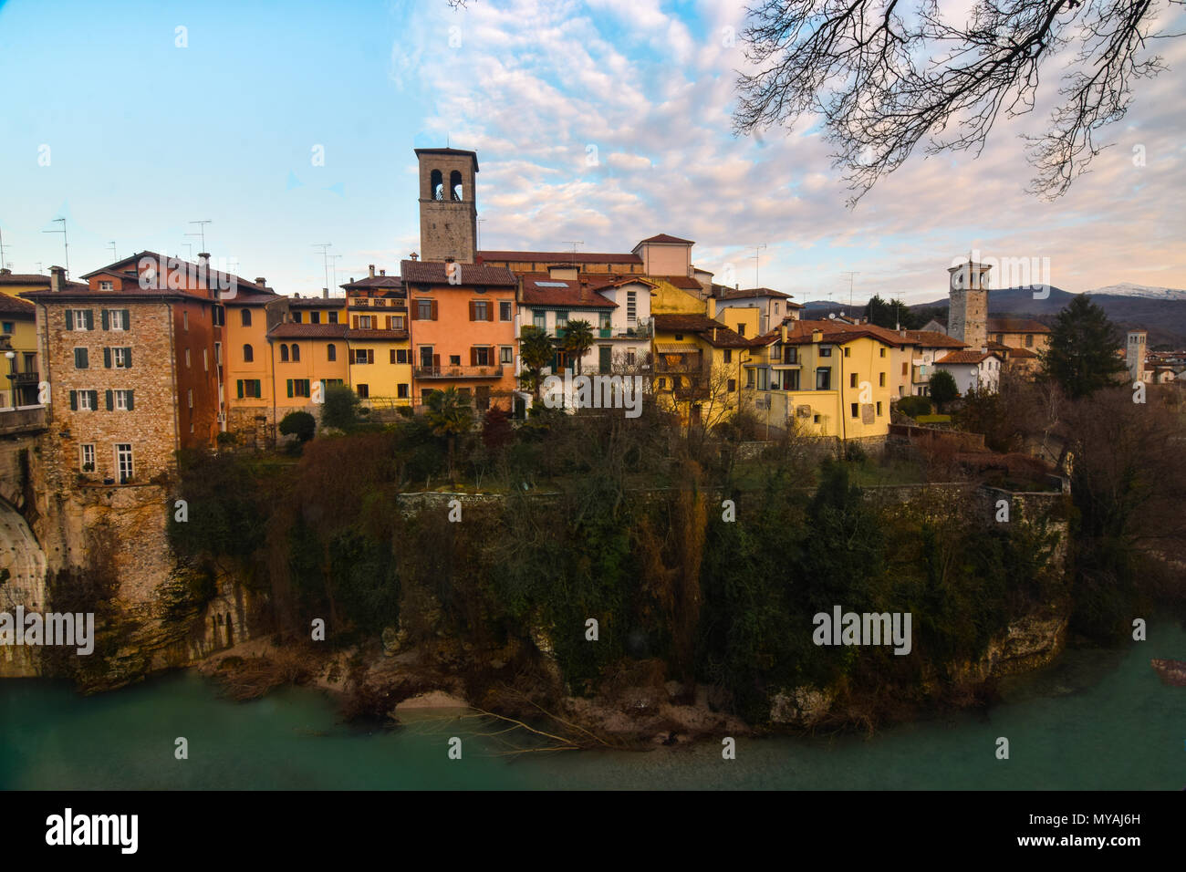 A view of Cividale del Friuli, famous medieval city, Unesco World ...