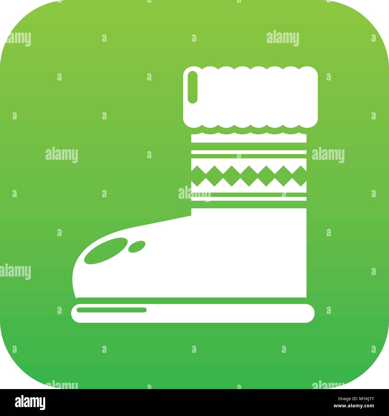 Ugg boots icon, simple black style Stock Vector Image & Art - Alamy