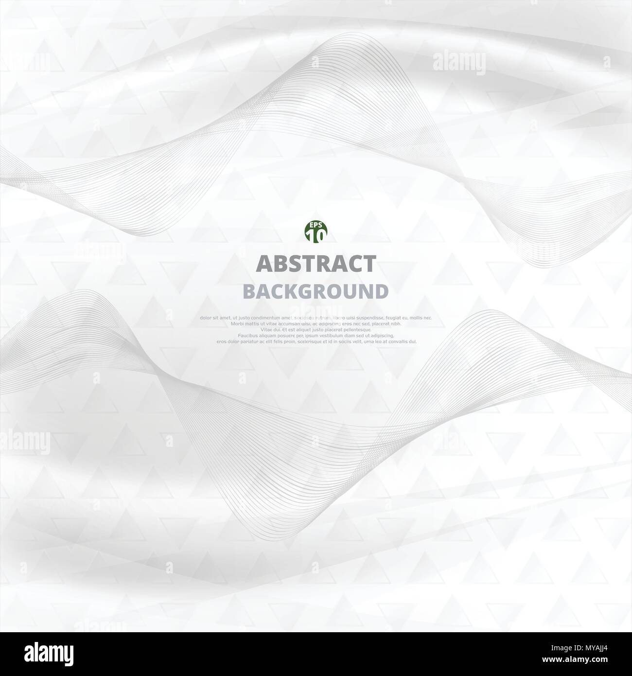 Abstract of geometric shape in pattern background, illustration vector ...