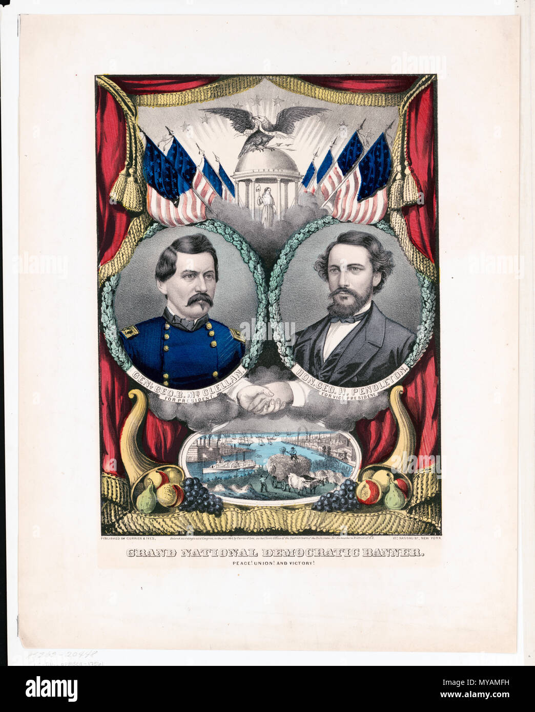 George b mcclellan hi-res stock photography and images - Alamy