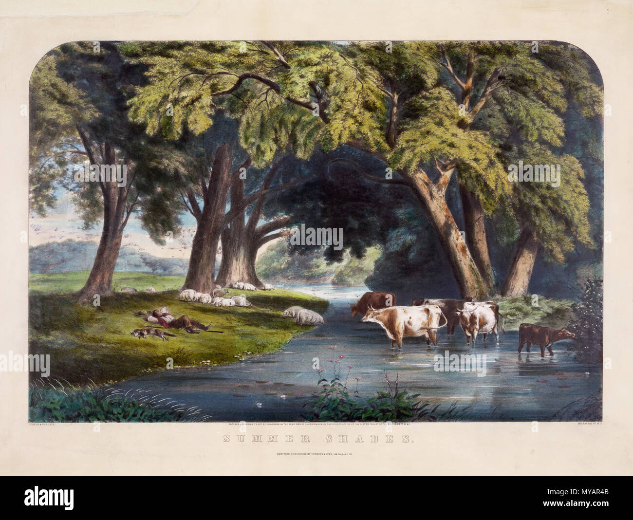 Currier & ives hi-res stock photography and images - Alamy