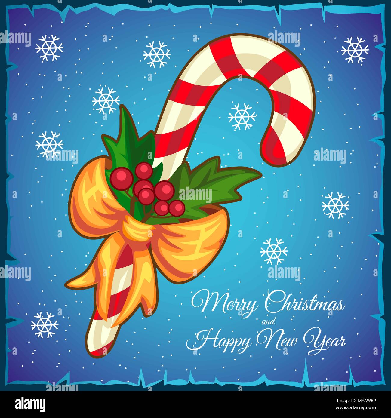 Noel in snow blue Stock Vector Images - Alamy