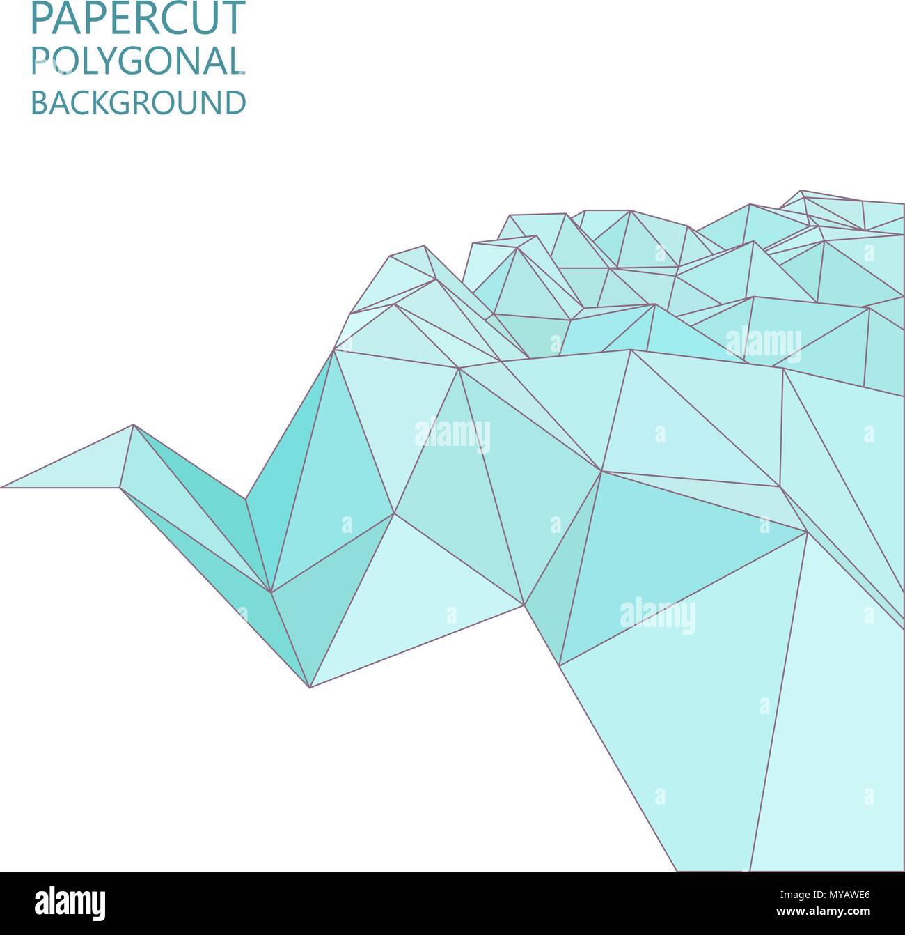 Abstract polygonal vector background Stock Vector Image & Art - Alamy